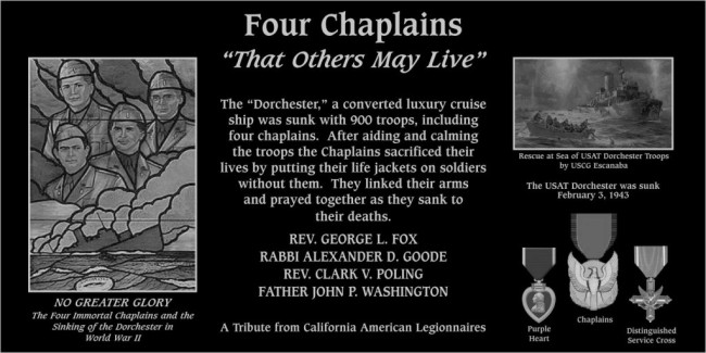 Rees Lloyd: February 3rd is Four Chaplains Day. Will America Remember ...